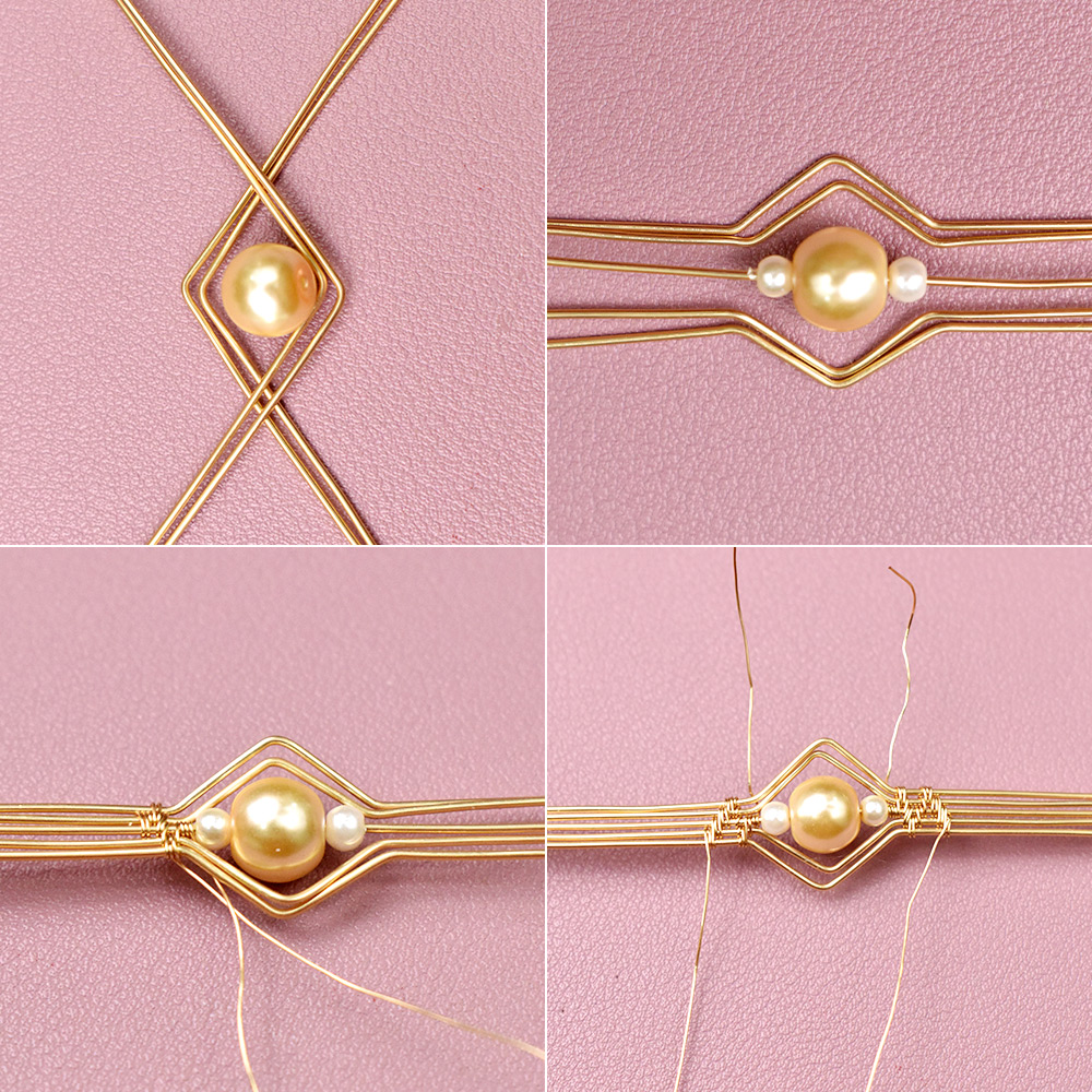 Pearl Wire Bracelet | Pandahall Inspiration Projects