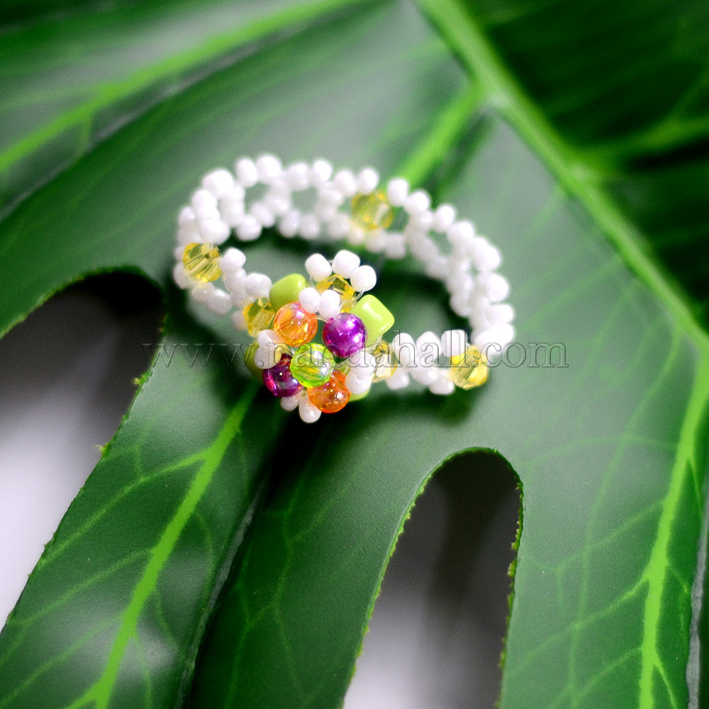 Fresh Seed Bead Ring | Pandahall Inspiration Projects