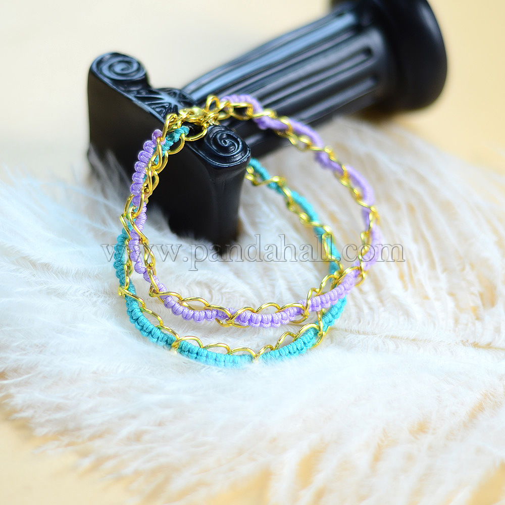 Chain Mail Braided Bracelet | Pandahall Inspiration Projects