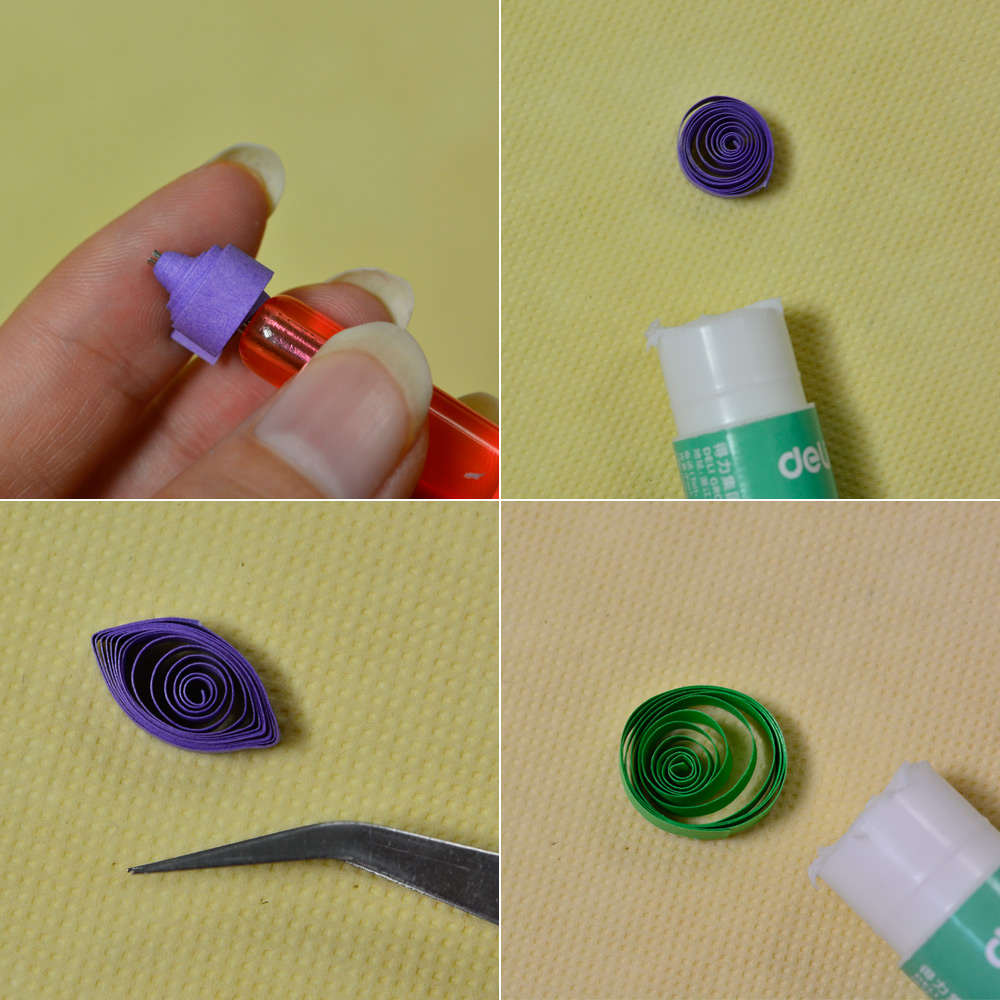 Easy Quilling Lavender Cards | Pandahall Inspiration Projects