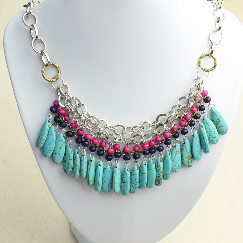 Boho Style Statement Necklace | Pandahall Inspiration Projects