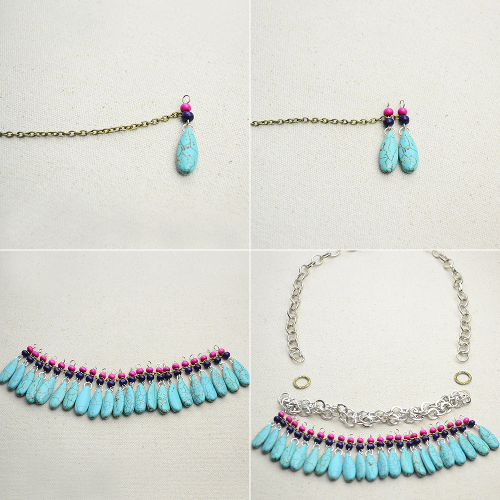 Boho Style Statement Necklace | Pandahall Inspiration Projects