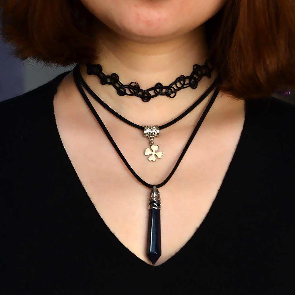 2-Layer Pendant Suede Cord Necklace | Pandahall Inspiration Projects