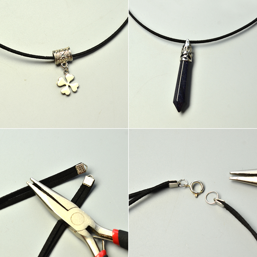 2-Layer Pendant Suede Cord Necklace | Pandahall Inspiration Projects