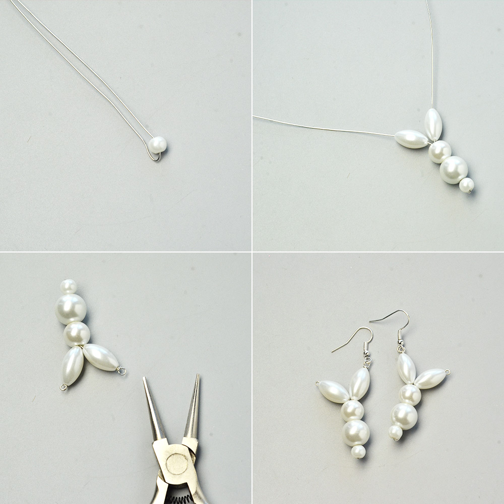 Cute Pearl Easter Bunny Dangle Earrings | Pandahall Inspiration Projects