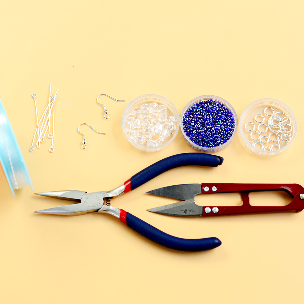Blue Seed Beads Earrings | Pandahall Inspiration Projects