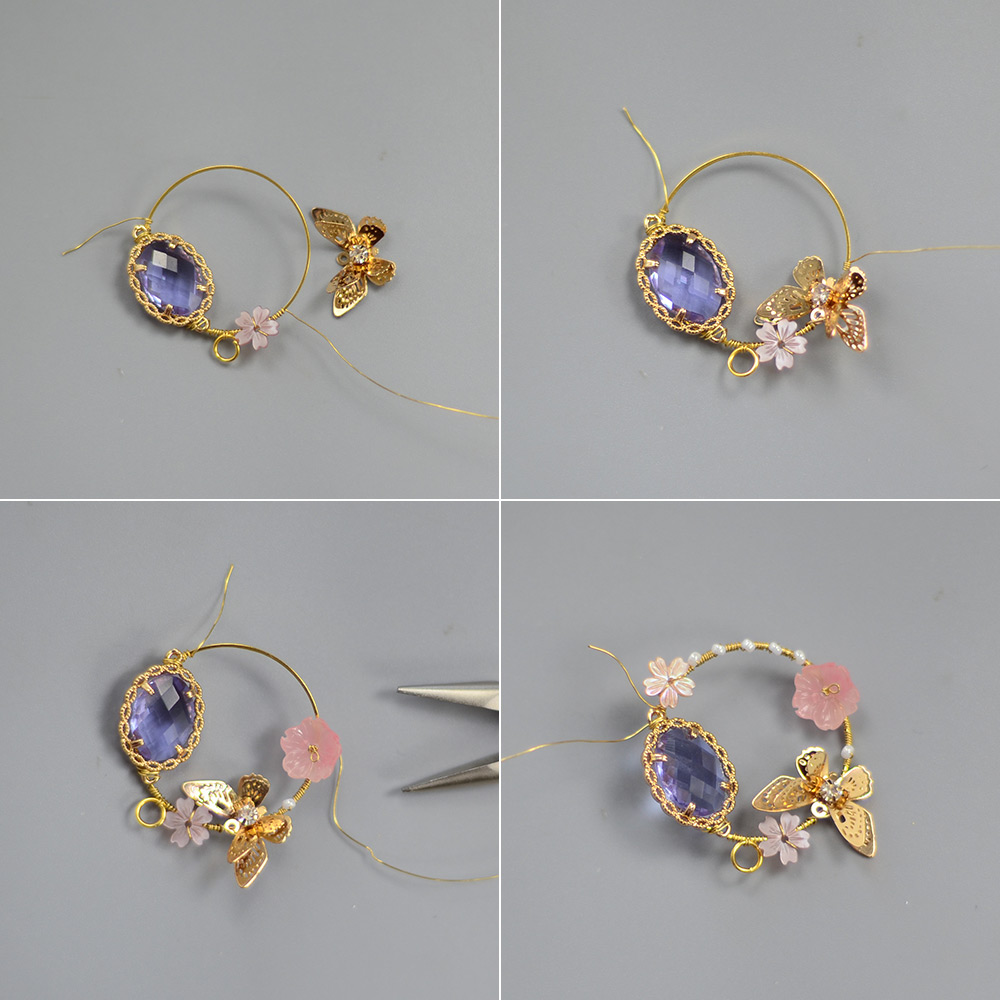 Spring Golden Tassel Necklace | Pandahall Inspiration Projects