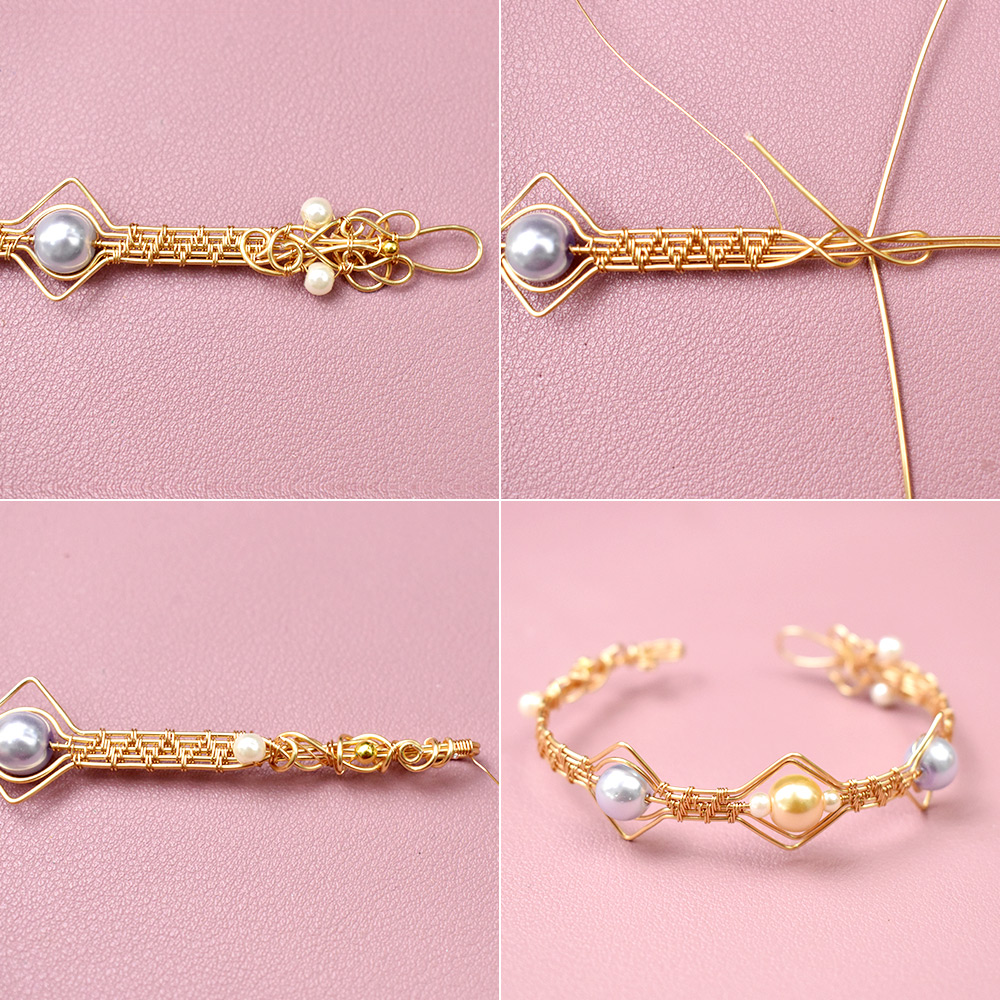 Pearl Wire Bracelet | Pandahall Inspiration Projects
