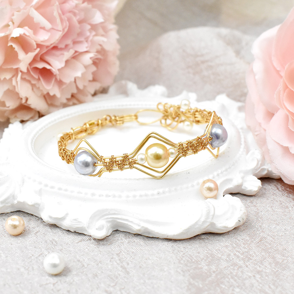 Pearl Wire Bracelet | Pandahall Inspiration Projects
